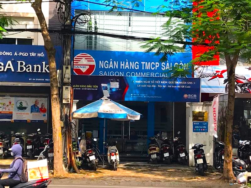 Ngân hàng TMCP Sài Gòn (SCB) – QTK Tây Hồ